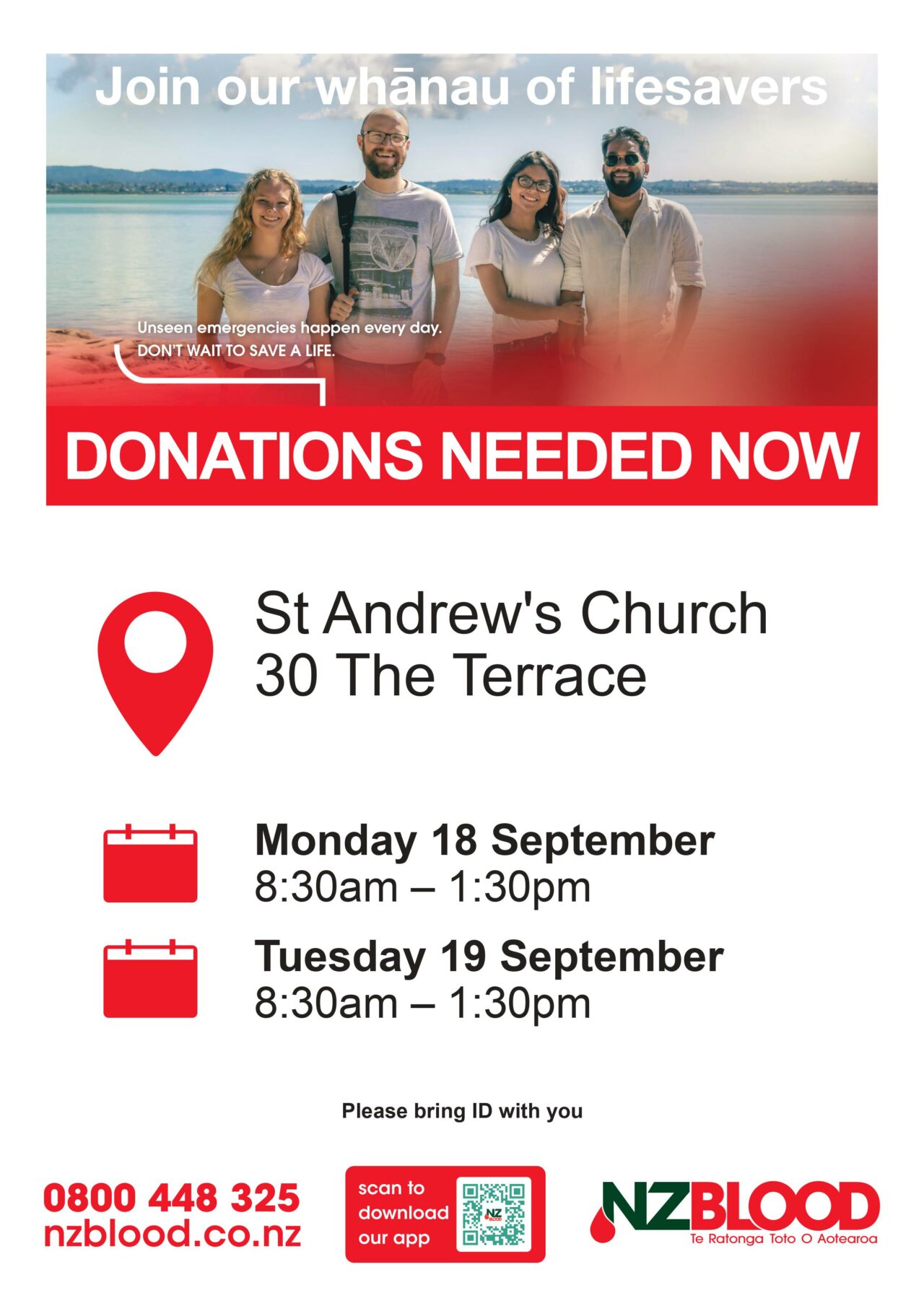 NZ Blood Donation | St Andrew's Church