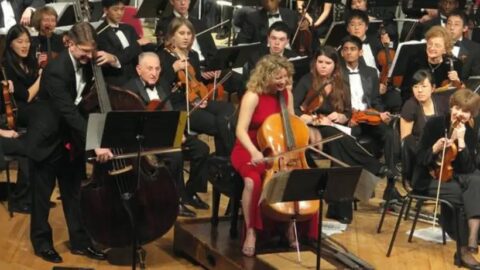 Lunchtime Concert: Inbal Megiddo, cello and Paul Altomari, double bass ...